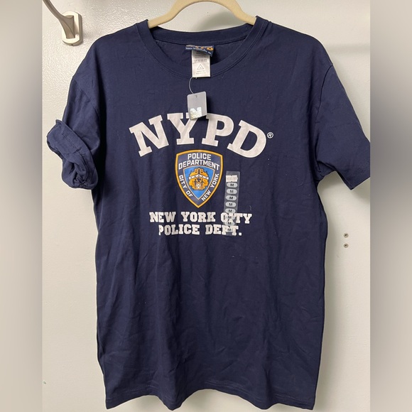 Shirts | Nypd Police Tee Shirt New With Tag | Poshmark